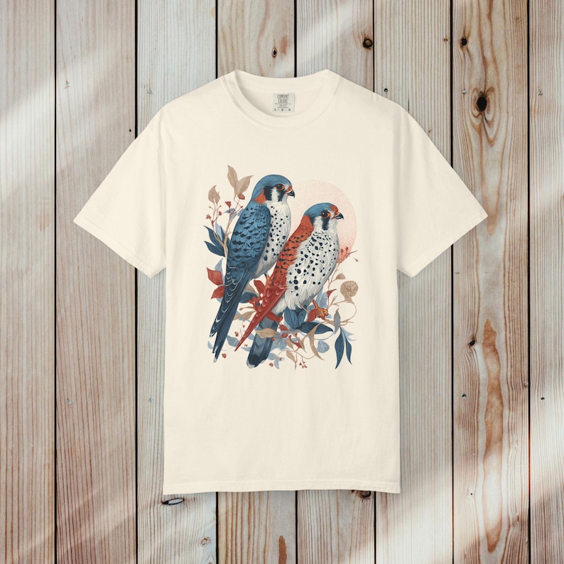 Retro Kestrels Comfort Colors T-shirt: Bird Lover Gift - Etsy