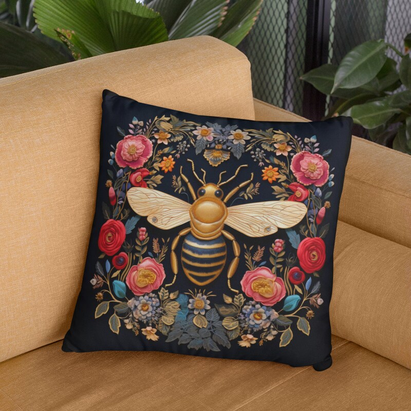 Bee Pillow - Etsy