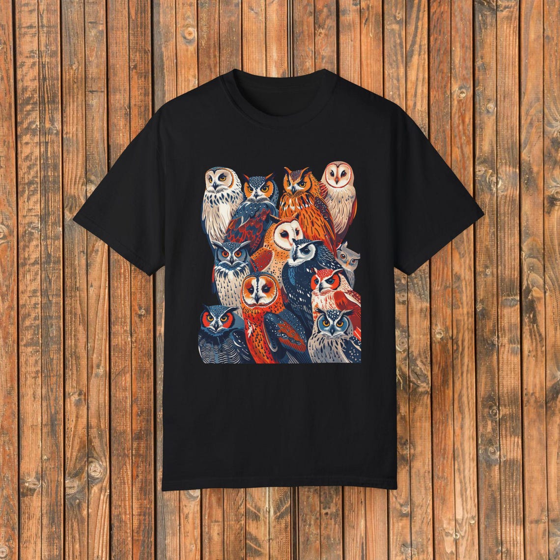 Parliament of Owls Tshirt | Bird Watcher Unisex Comfort Colors Tee ...