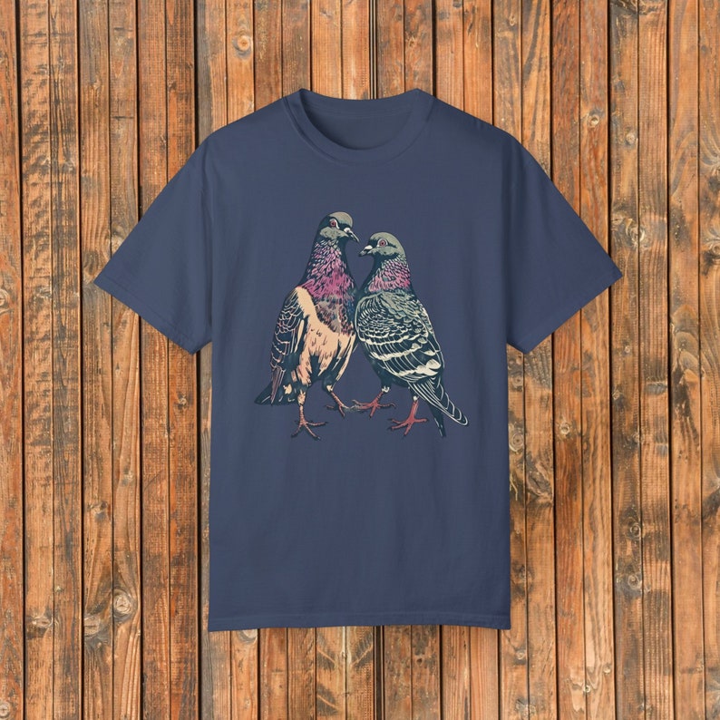 Precious Pigeons Unisex Comfort Colors T-shirt Bird Lover Gift Animal ...