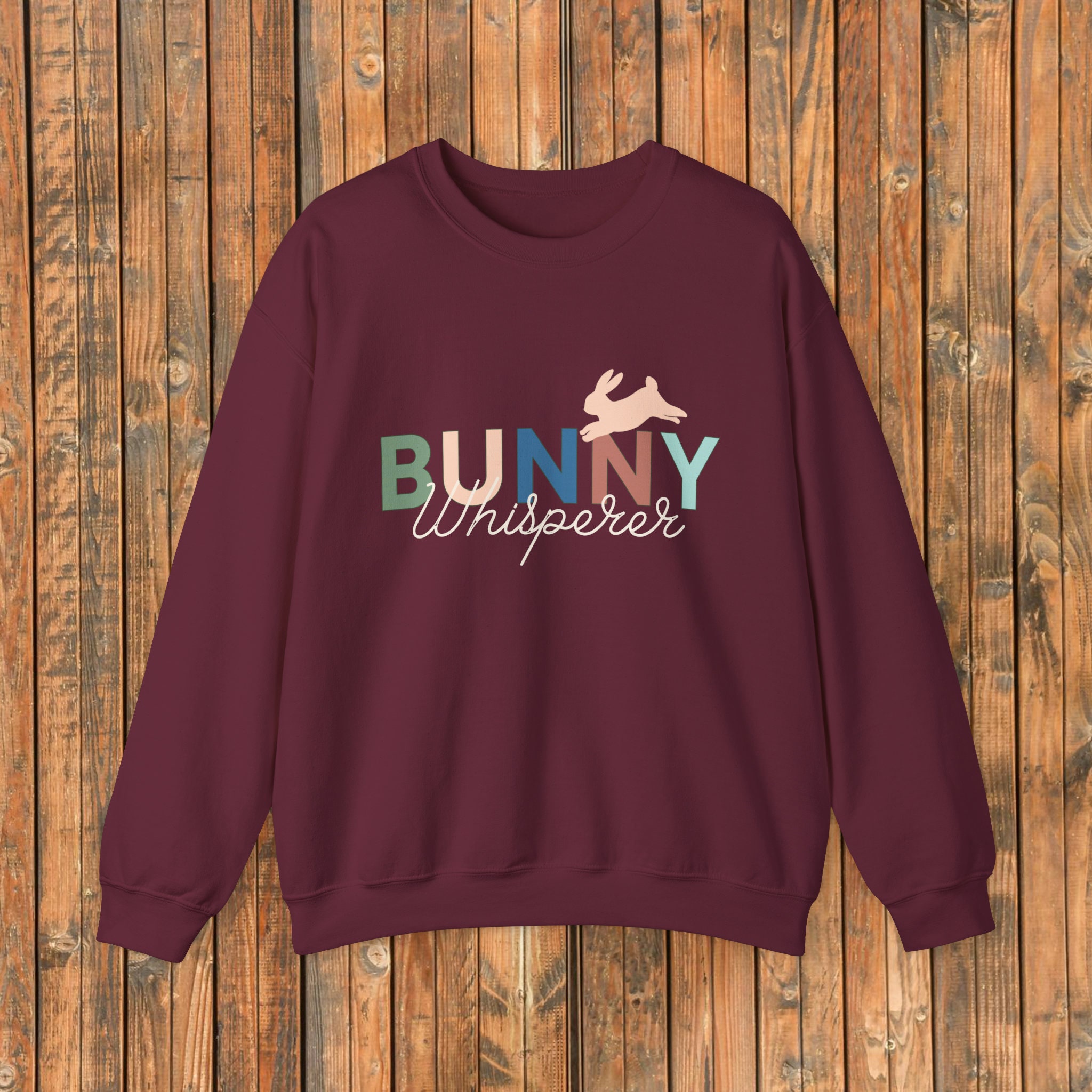 Bunny Whisperer Sweatshirt Rabbit Lover Sweatshirt Rabbit Sweatshirt ...