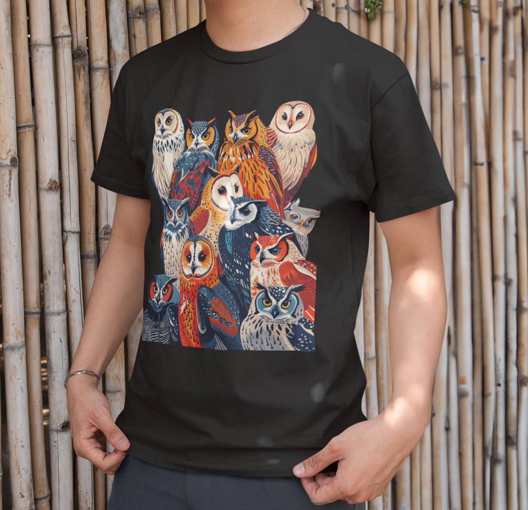 Parliament of Owls Tshirt | Bird Watcher Unisex Comfort Colors Tee ...