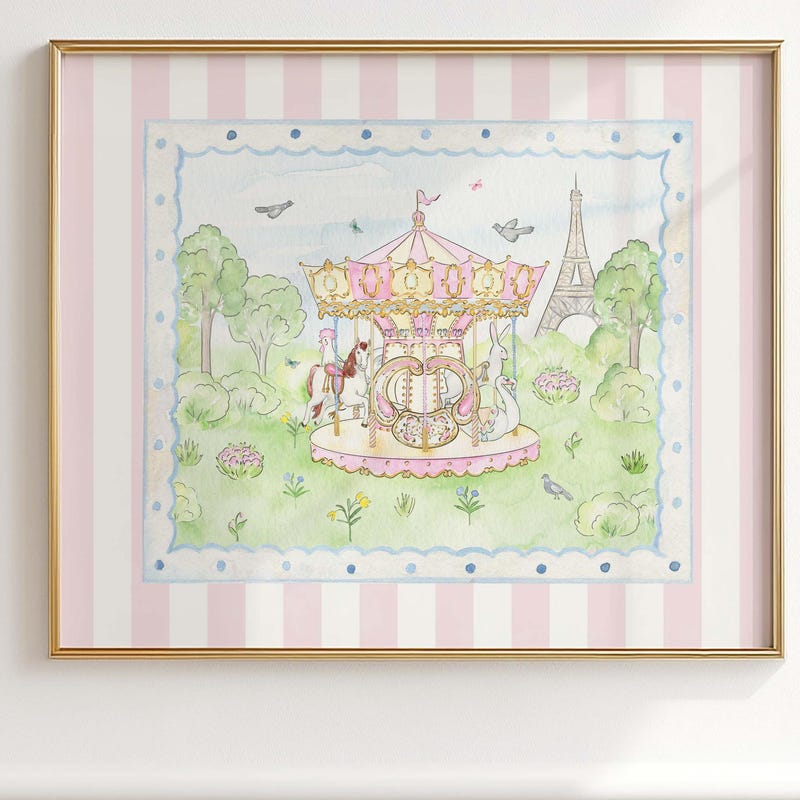 Paris Carousel - Etsy