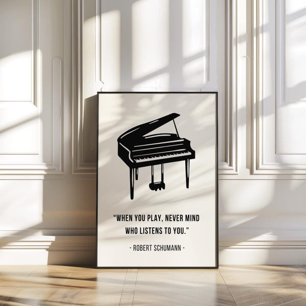 Piano Posters - Etsy