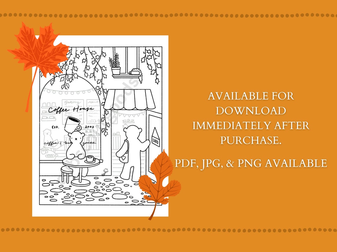 Fall Coloring Pages, Autumn Coloring Pages, Autumn Coloring Sheets ...