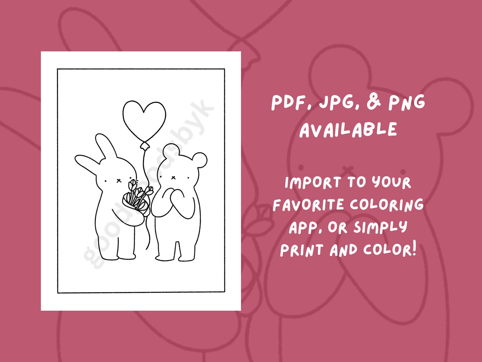 Valentine's Day Coloring Pages for Relaxation Great for Kids and Adults ...