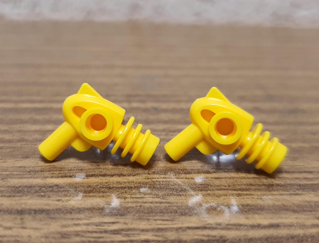 Toy Story Alien Raygun yellow Stud Earrings. - Etsy