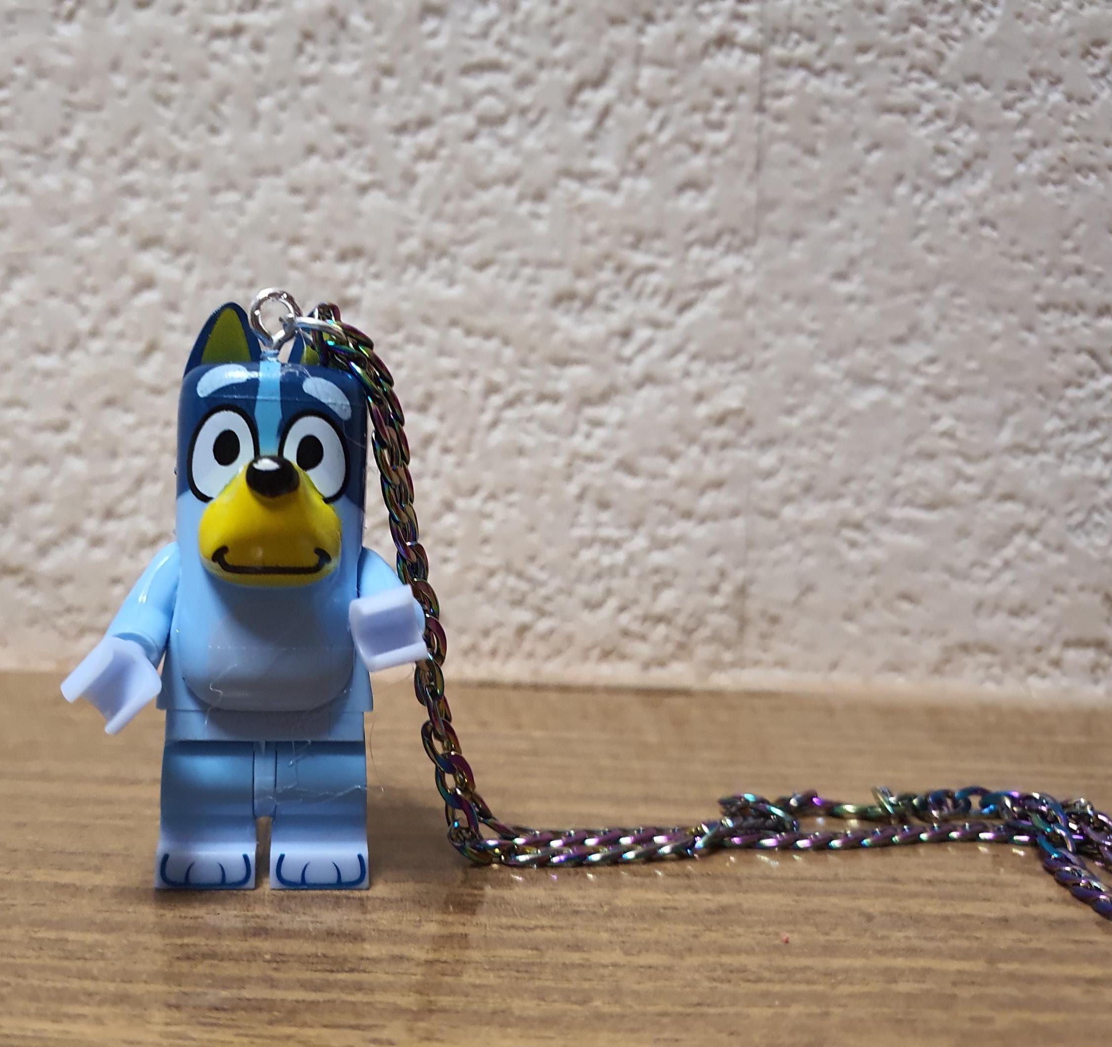 Bluey Minifigure 19 Inch Necklace. - Etsy