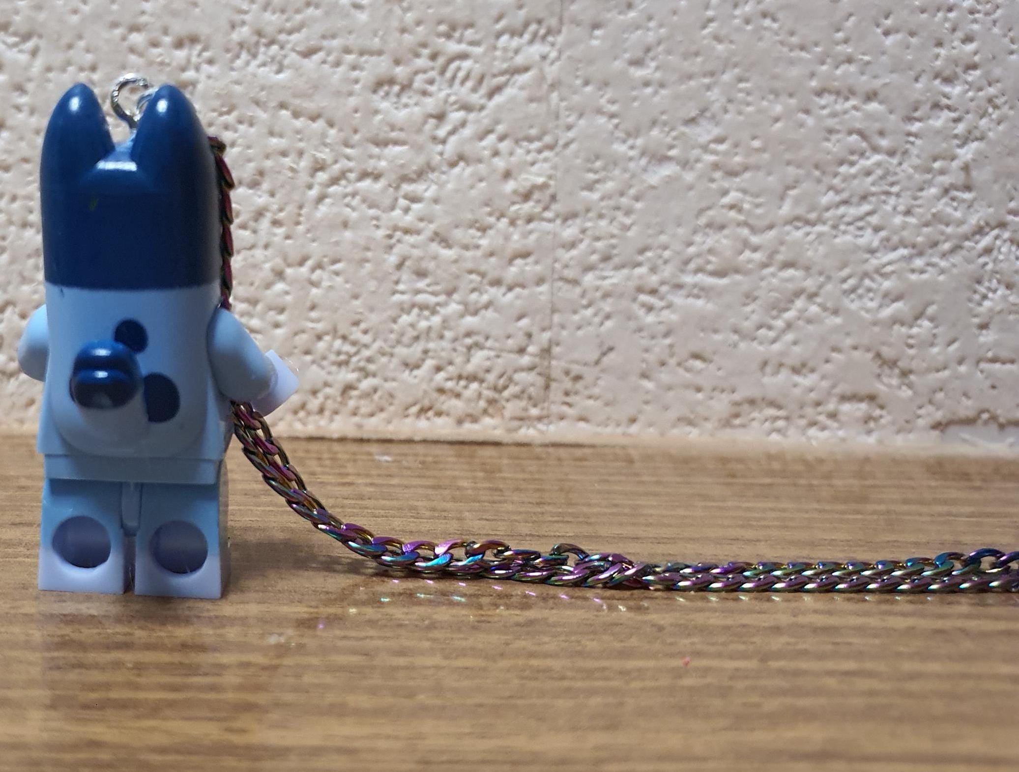 Bluey Minifigure 19 Inch Necklace. - Etsy