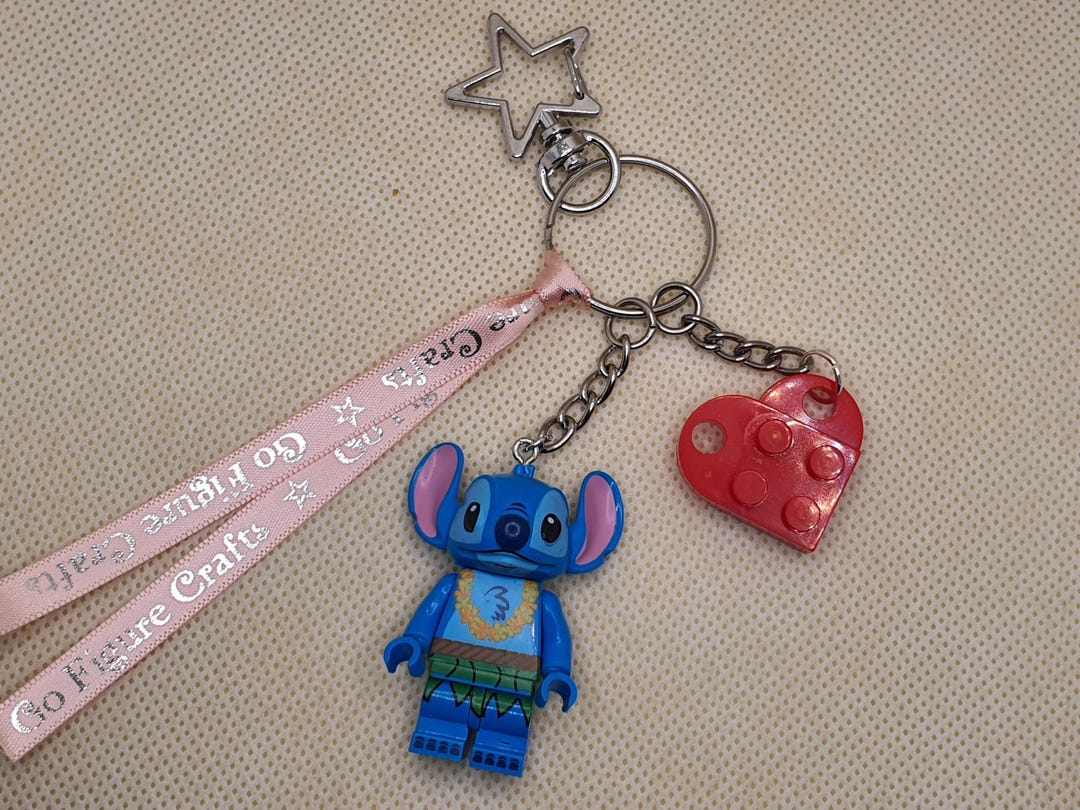 Disney, Stitch, Minifigure Bag Charm. - Etsy