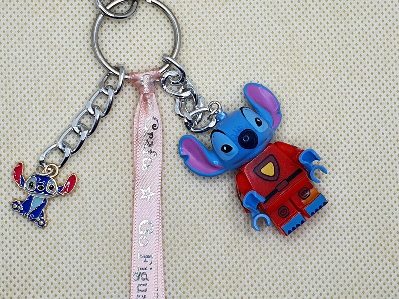 Disney, Stitch, Minifigure Bag Charm. - Etsy