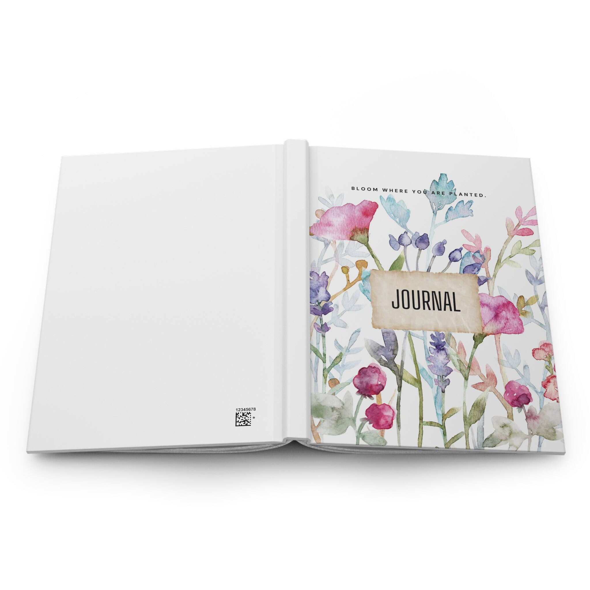 Journal Flowers, Floral Design, Wild Flowers, Christmas Gift, Gift for ...