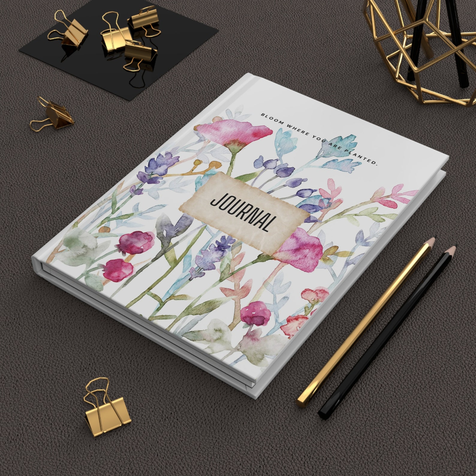 Journal Flowers, Floral Design, Wild Flowers, Christmas Gift, Gift for ...