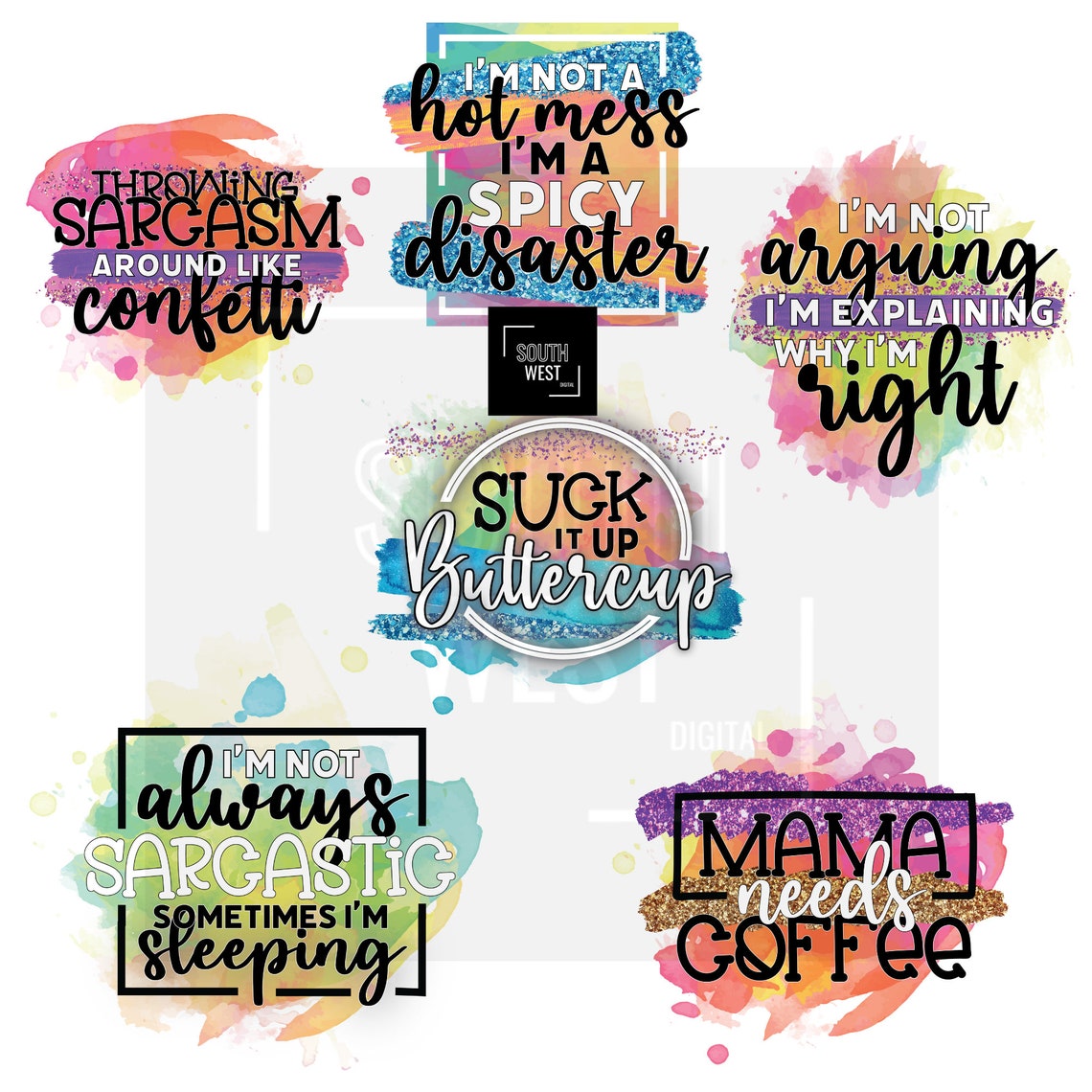 X6 SUBLIMATION BUNDLE - Sublimation Designs - Png Files - Mug Png Files ...