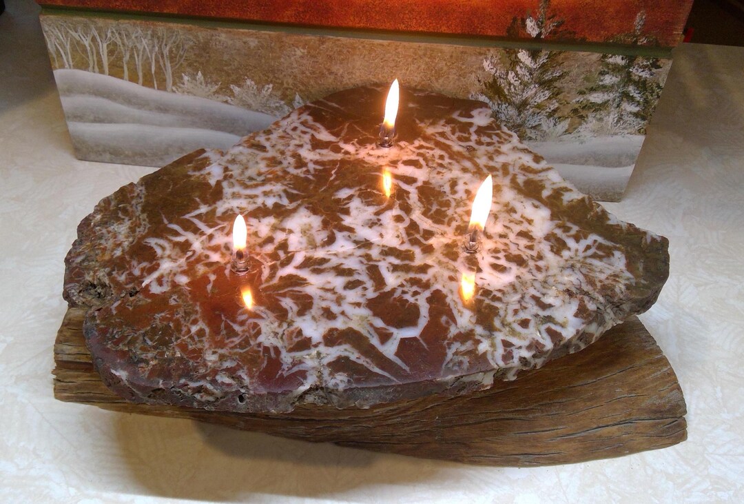 Jasper Oil Lamp Candle, Oil Lamp Candles, Oil Lamps, Large Oil Lamps ...