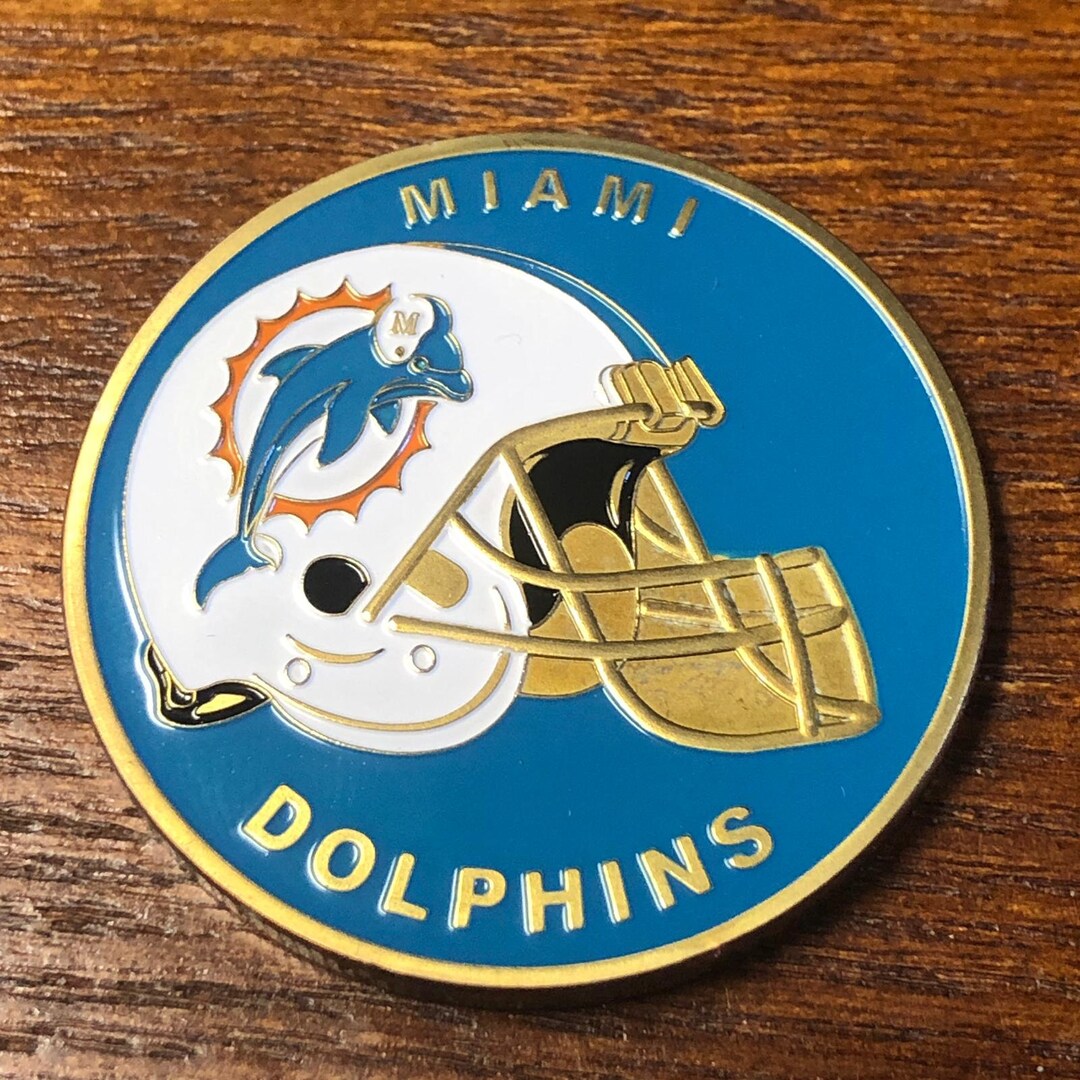 Miami Dolphins Challenge Coin - Etsy
