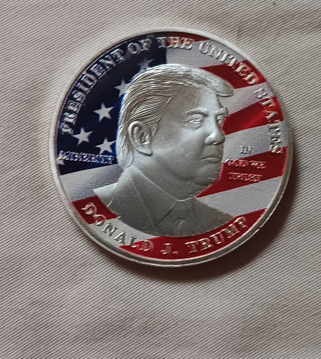 Donald Trump Challenge Coin - Etsy