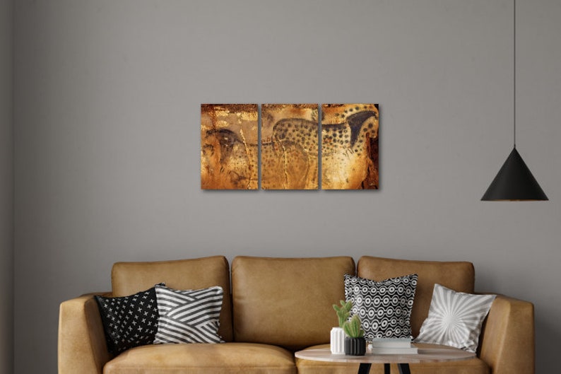 Cave Painting: Horses of Pech Merle - Ultra-high Resolution Scan ...