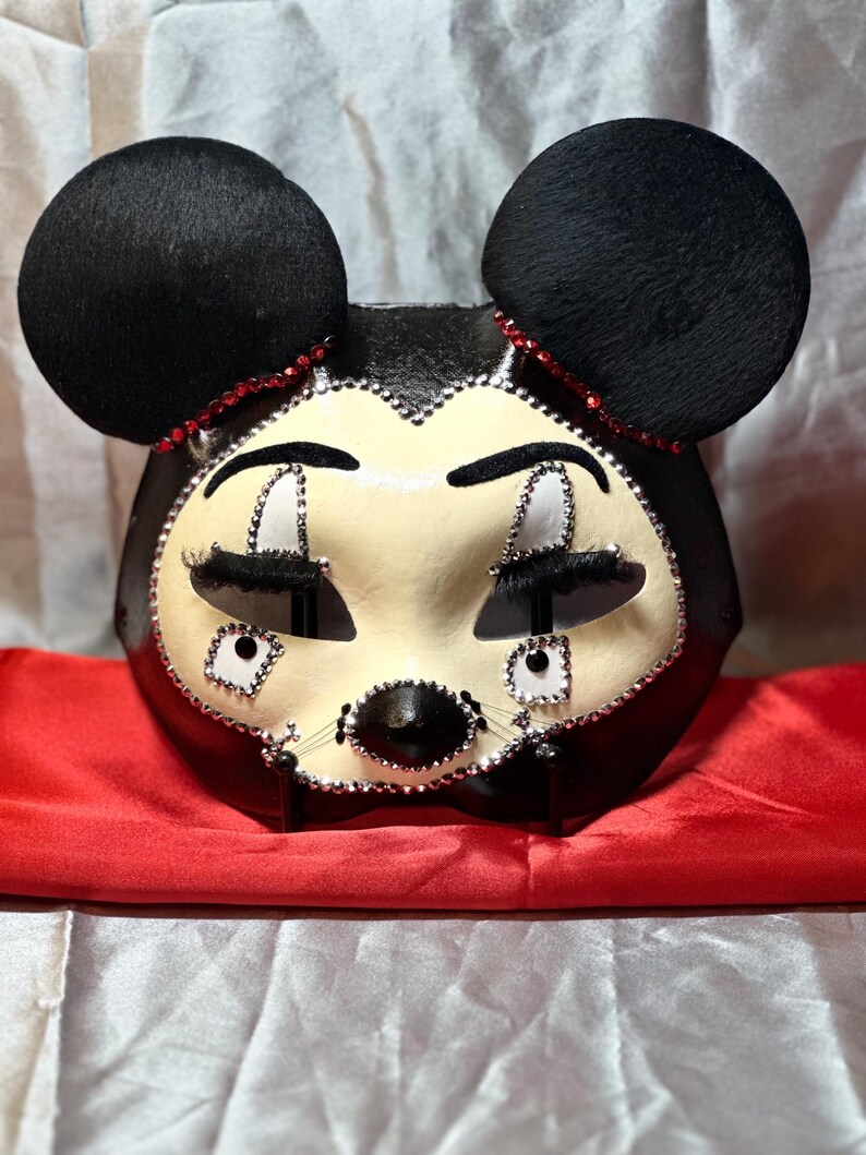 Costume Mask Mr. & Mrs. Mickey Mouse - Etsy