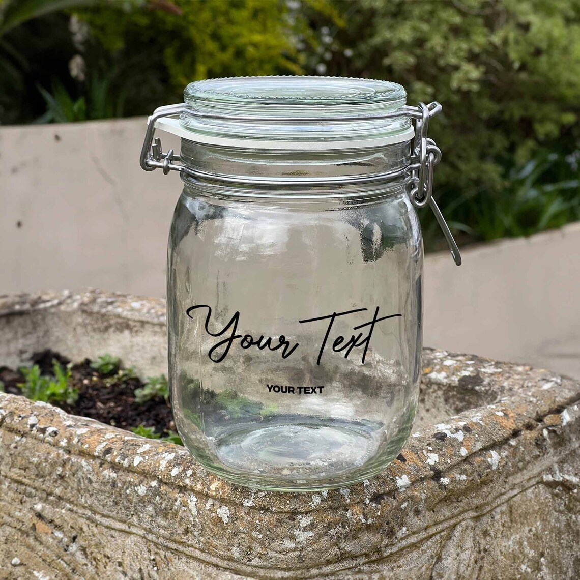 Personalised Birthday Jar, Custom Jar 1.5L Birthday Presents Custom ...