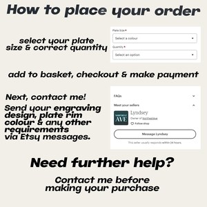 Custom Logo Enamel Plates - 5 Rim Colours of Choice | Wholesale ...