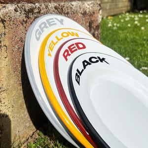 Custom Logo Enamel Plates - 5 Rim Colours of Choice | Wholesale ...