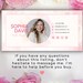 Email Signature Template, Pink Design, Gmail Signature, Outlook ...