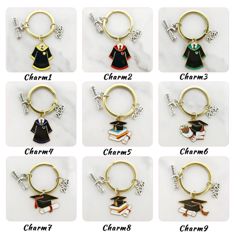 Personalized 2025 Graduation Keychain – Custom Engraved Name Leather ...