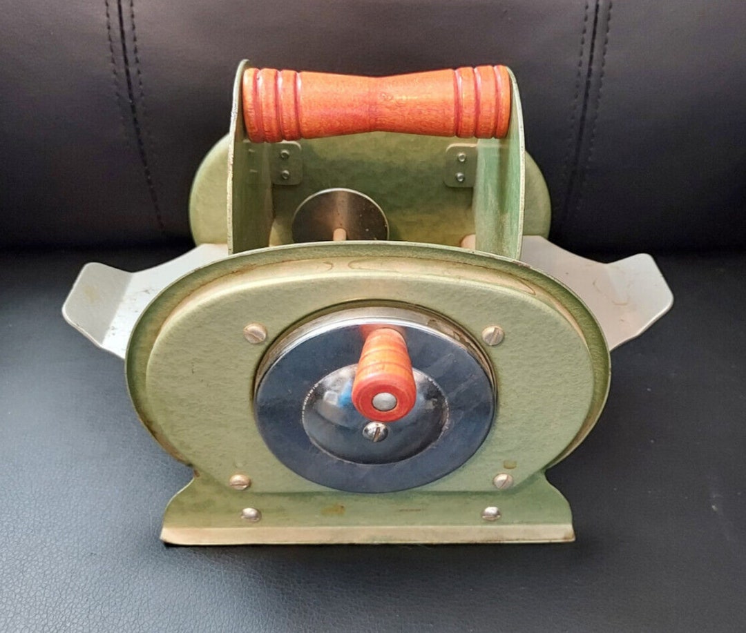 Vintage 1950's Nester Johnson Hand Crank Card Shuffler Made in USA - Etsy