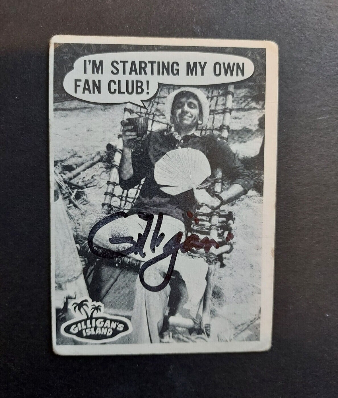 1965 Topps Bob Denver Signed gilligan by Bob Denver on Gilligan's ...