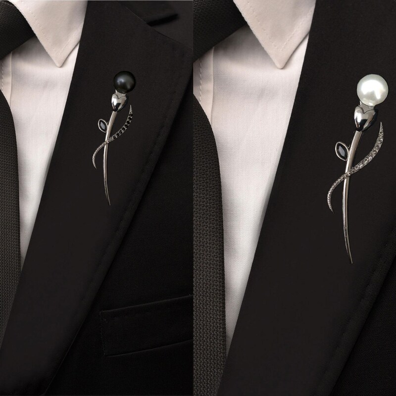 Mens Brooch - Etsy