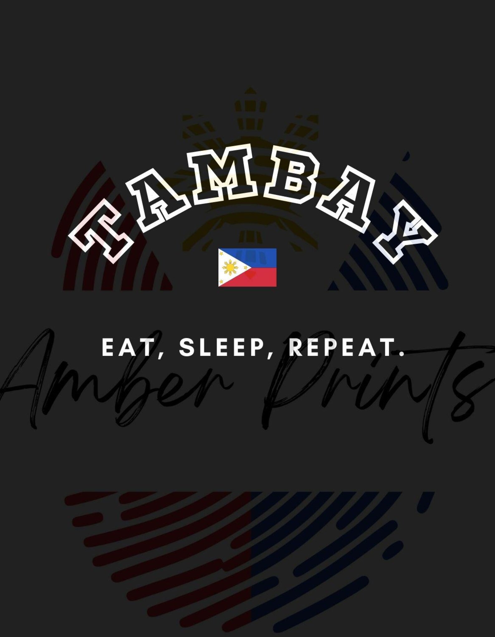 Filipino Tambay Eat Sleep Repeat SVG PNG - Pinoy Humor Clipart (digital ...