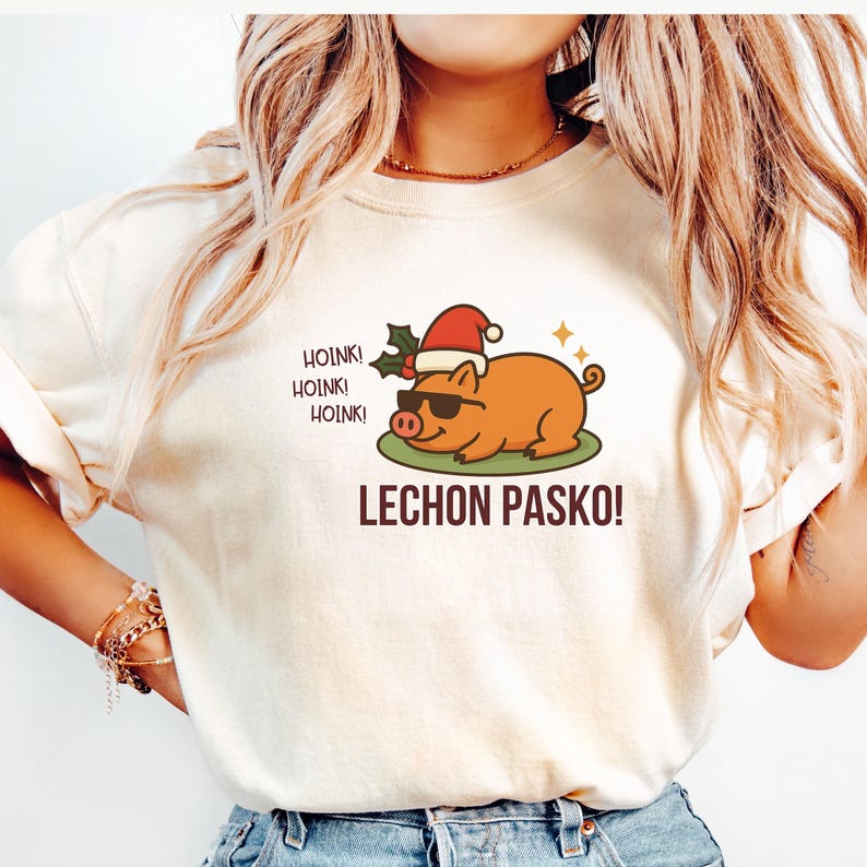 Funny Lechon Pasko PNG | Pinoy Christmas Clipart (digital Download) - Etsy