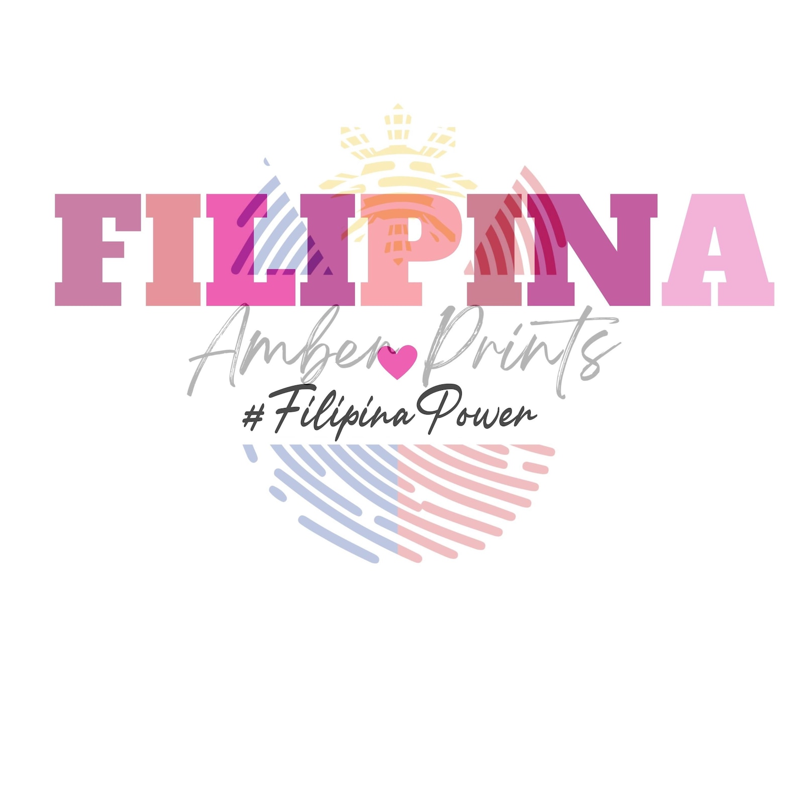Filipino-inspired PNG | Filipina Pink Design | Digital Download ...