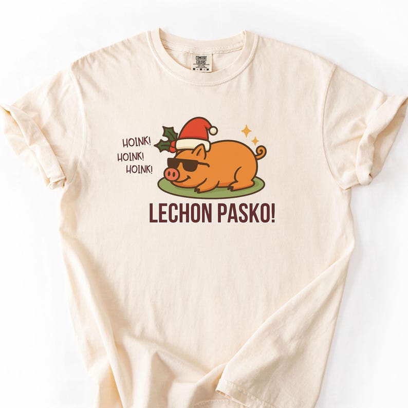 Funny Lechon Pasko PNG | Pinoy Christmas Clipart (digital Download) - Etsy