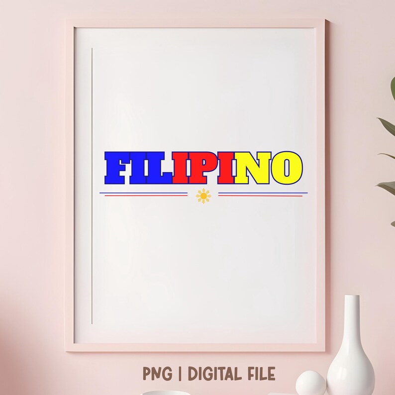 Pinoy Pride PNG | Filipino Digital Download | Tagalog PNG File ...