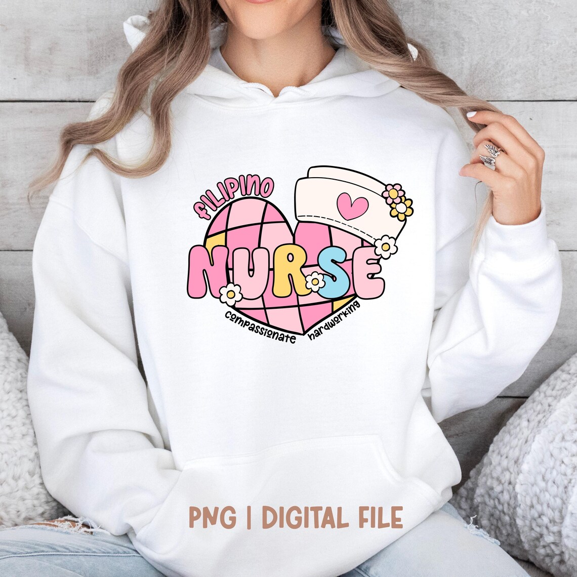 Retro Filipino Nurse PNG: Pinay Pride Clipart (digital Download) - Etsy