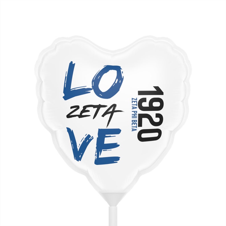 Zeta Love 1920 Balloon round and Heart-shaped, 6 Balloon Decoration ...