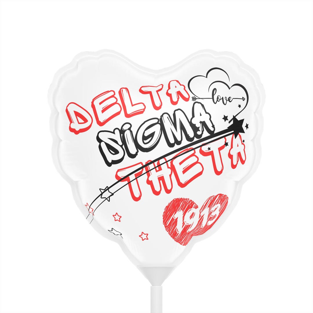 Delta Shooting Star Balloon heart-shaped Balloon Decoration Delta ...