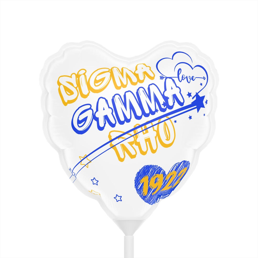 Sigma Shooting Star Balloon heart-shaped 6 Balloon Decoration Sigma ...