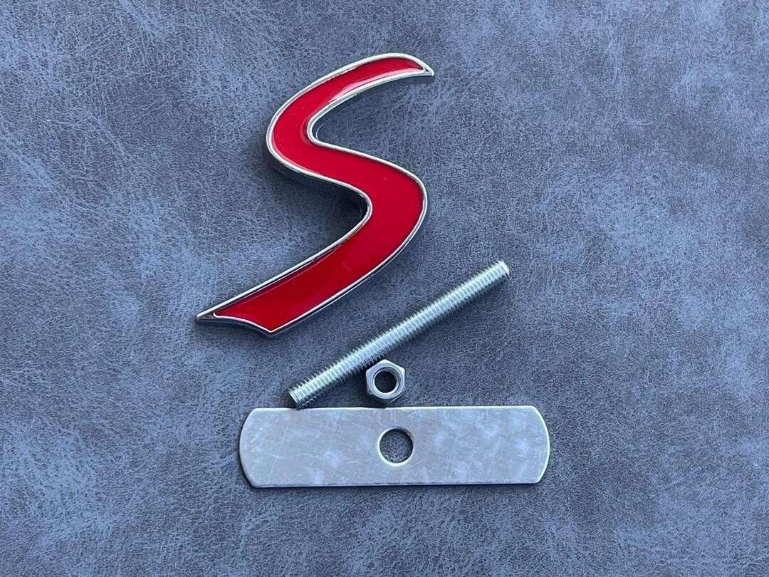 Logo Emblema De Parilla Calandra Mini Cooper S Emblema Para R50 R52 R55 ...