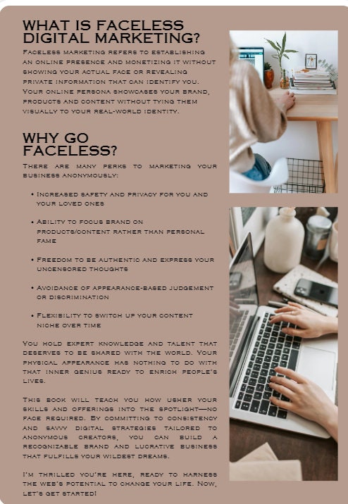 Faceless Marketing Guide, Complete Guide to Creating Faceless Instagram ...