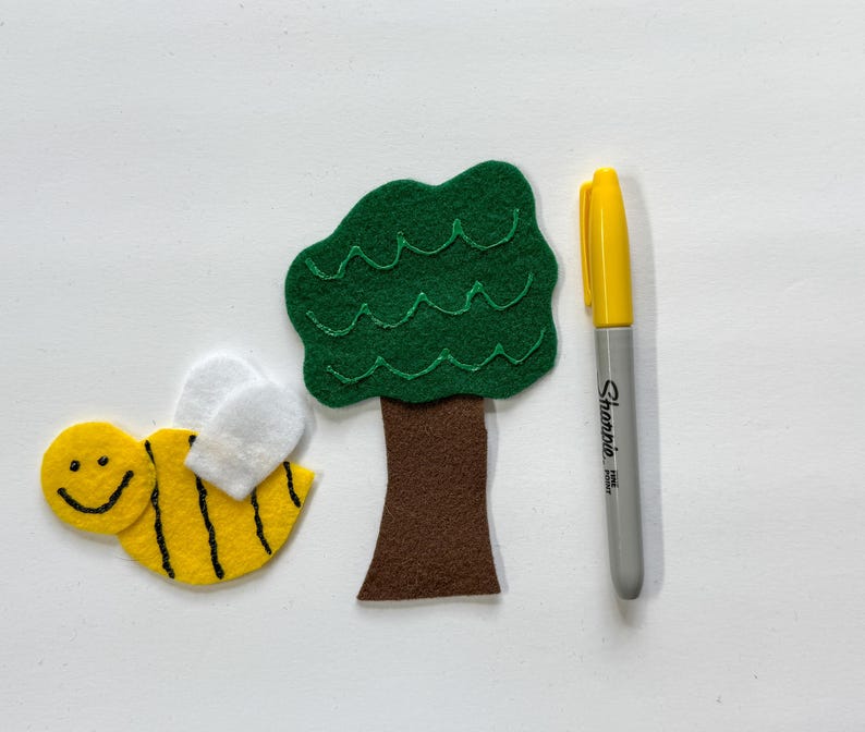 A Hunting We Will Go - Felt Board Story - Preschool - Rhyming - Etsy