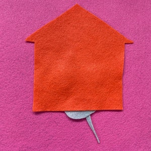 Little Mouse Felt Board - Felt Story - Game - Preschool - Colors - Etsy