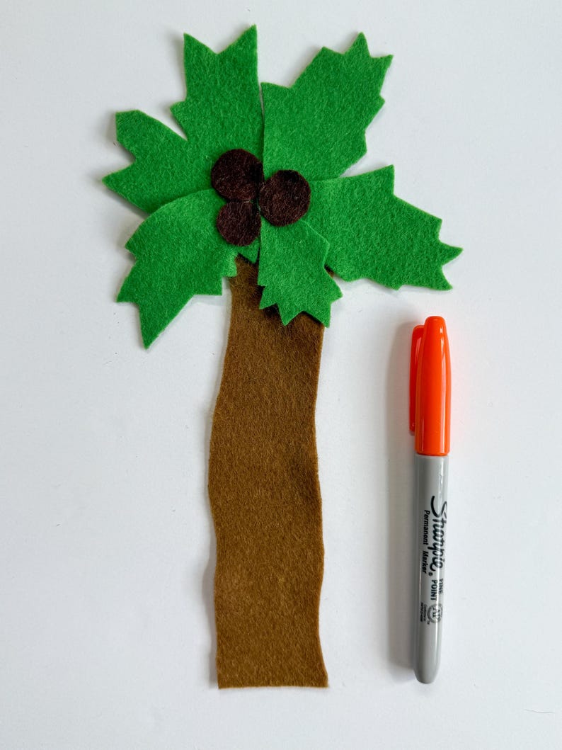 Chicka Chicka Boom Boom - Felt Story - Preschool - Story Retelling ...