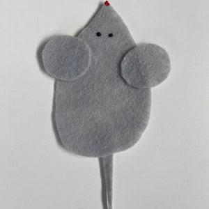 Little Mouse Felt Board Felt Story Game Preschool Colors - Etsy