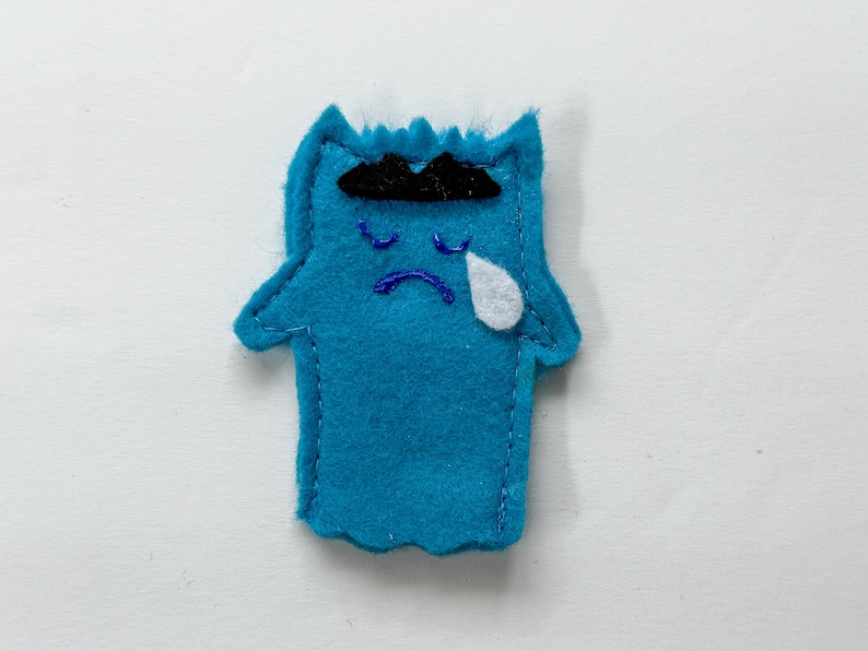 Color Monster - Puppets - Preschool - Story Retelling - Emotions - Etsy