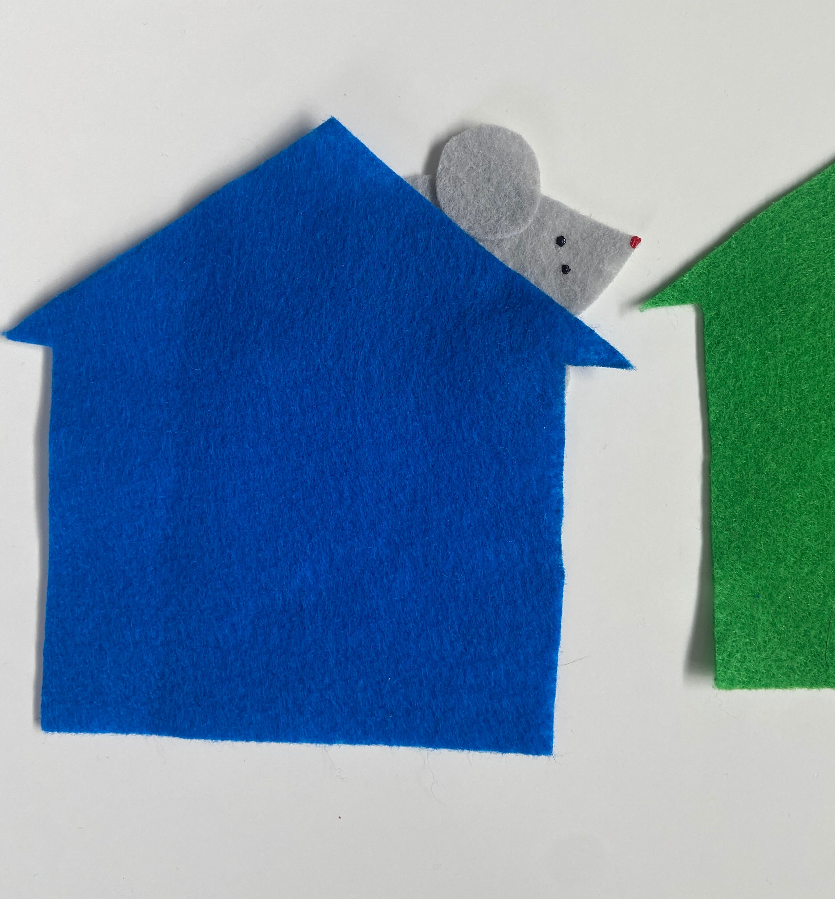 Little Mouse Felt Board Felt Story Game Preschool Colors - Etsy