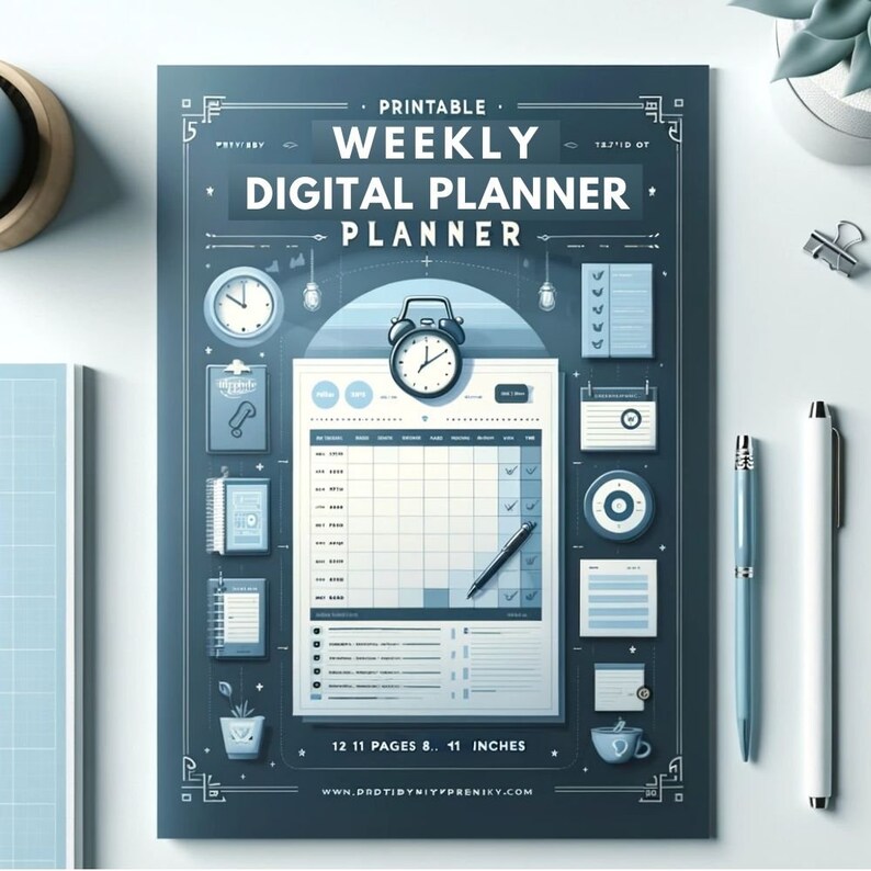 Ultimate Productivity Companion: Daily Weekly Monthly - Etsy