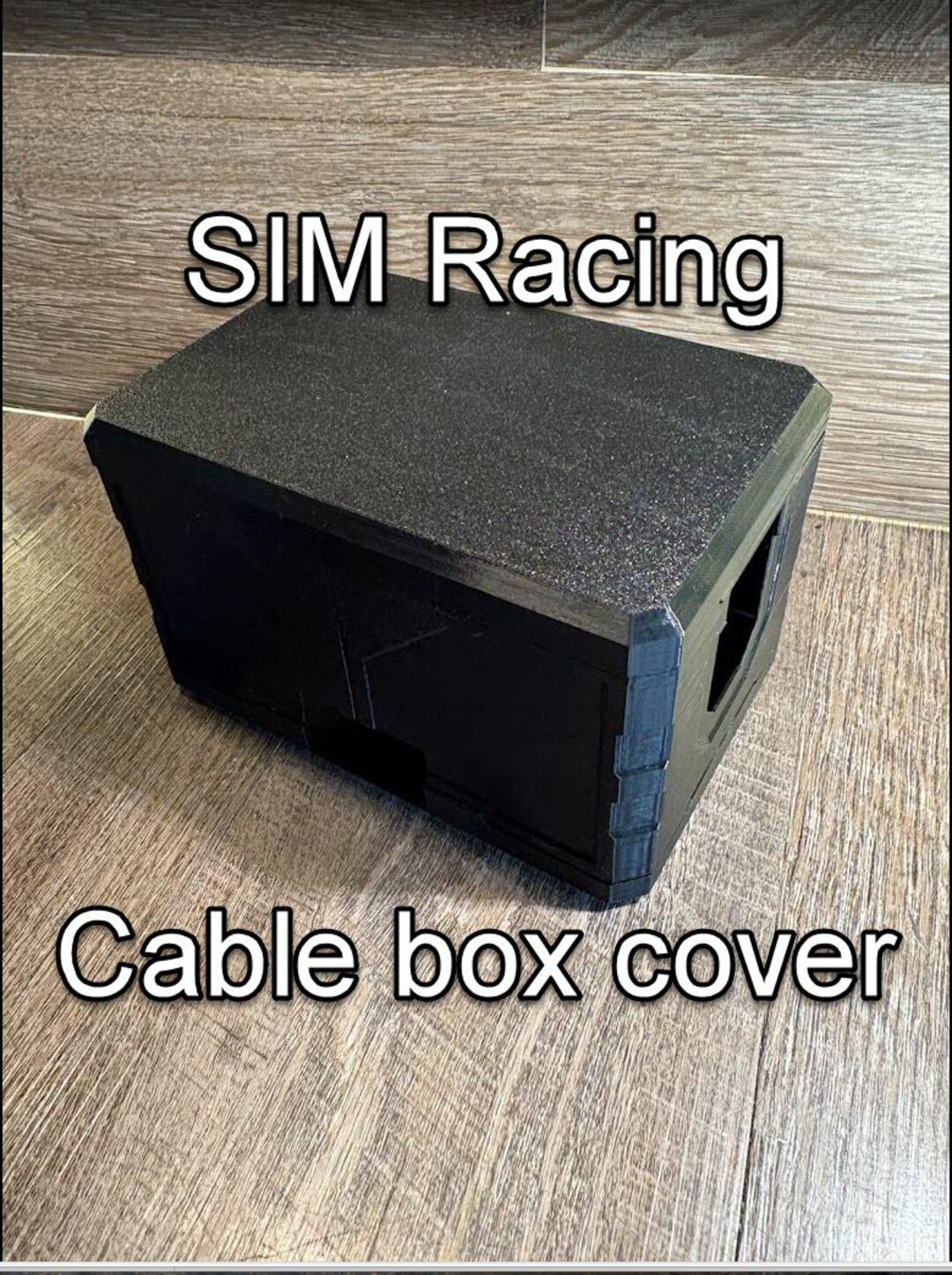 SIM Racing Cable Clean up Box 8020 8040 Aluminum Profile Rig | Sim ...